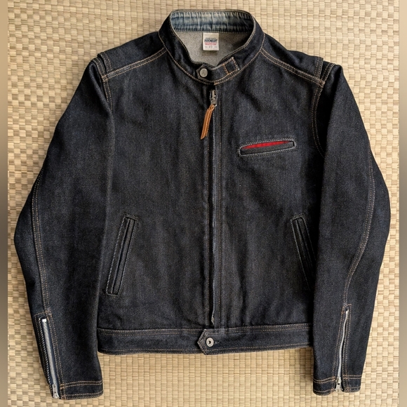 Iron Heart | Jackets & Coats | Iron Heart Denim Riders Jacket Indigo ...